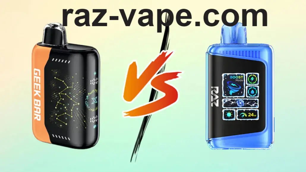 RAZ LTX 25000 Gush Edition Or Geek Bar Pulse X Meteor Edition: Which ...